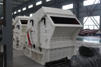 China Impact Crusher with Double Screw Design and 0-100mm Adjustable Discharge Size Featuring Q235 Welding Frame for sale