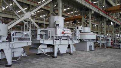 China Welded Steel Structure Sand Making Machine with Discharging Size ≤5mm and 8-50 t/h Processing Capacity for sale