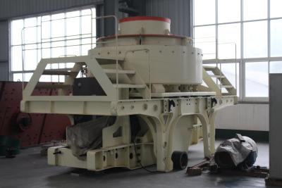 China Vertical Shaft Impact Crusher Sand Making Machine with Adjustable Discharge Size 0-5mm, BTMCr26 Hammerhead and 12 Months Spare Parts Guarantee for sale