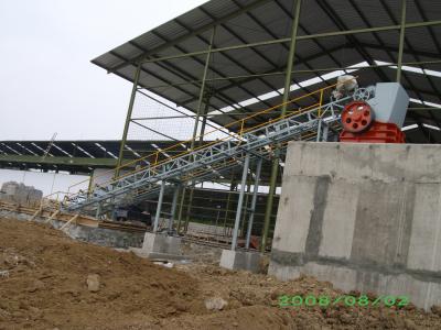 China 15 KW Power Industrial Crusher with High Manganese Steel Hammer Head for 10-50mm Output Size for sale
