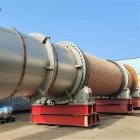 China Customizable Rotary Kiln with Refractory Bricks and Steel Construction for High Temperature Applications for sale