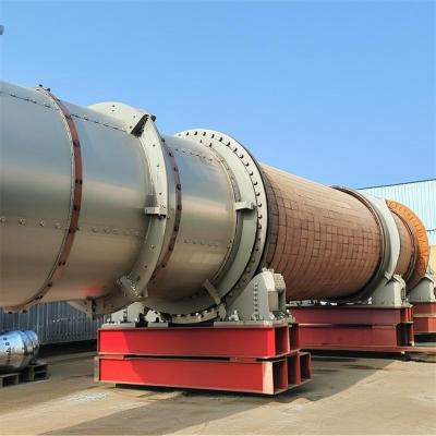 China Customizable Rotary Kiln with Refractory Bricks and Steel Construction for High Temperature Applications for sale