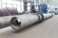 China Stainless Steel Rotary Dryers with 50-150℃ Drying Temperature, Easy To Maintain Design, and 1 Year Warranty for sale