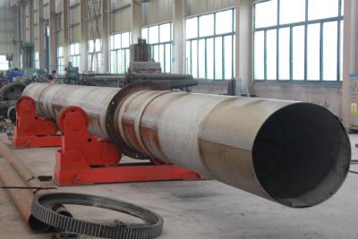 China Rotary Dryers with Screw Conveyor Discharging Method and 5 KW Motor Featuring PLC Control System for Industrial Drying for sale