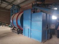 China 220V Three Cylinder Rotary Dryer with 5 KW Power and Variable Drying Capacity for Industrial Use for sale