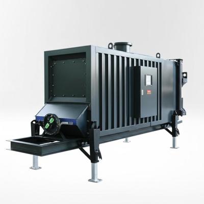 China Mobile Incinerator with 1200°C Operating Temperature for Compliant Waste Disposal and Plug And Play Installation for sale