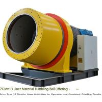 China ZGMn13 Liner Material Ball Mill with 12 Months Warranty and 3800-4000 Cm²/g Fineness for Consistent Grinding for sale