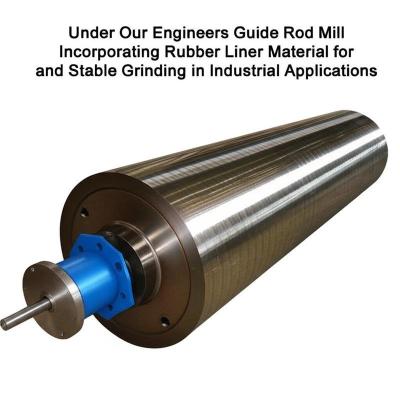 China Engineer-Guided Rubber Liner Ball Mill with 12 Months Warranty for Stable Industrial Grinding for sale