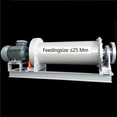 China Dry Ball Mill with ≤25 mm Feeding Size and 0.074-0.89mm Output Size for Horizontal Installation for sale