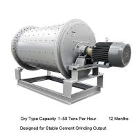 China Dry Type Cement Ball Mill with 1-50 Tons Per Hour Capacity and Horizontal Installation for Stable Cement Grinding with 12 Months Warranty for sale