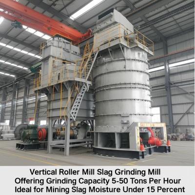 China Vertical Roller Mill Slag Grinding Mill with 5-50 Tons Per Hour Capacity and 0.045-0.18 Mm Output Size for Slag Under 15 Percent Moisture for sale