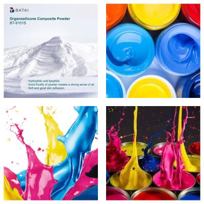 China Water Based Coatings Additive Hydro Silicone Powder 9 µM Surface Modifiers for sale