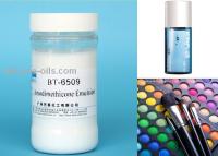 China Milky White Amino silicone Oil / Amino silicone Emulsion Bring Smoothes Touch for sale