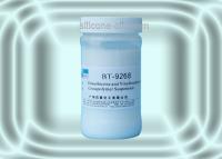 China Milky White silicone Crosslinking Polymer Suspension BT-9268 With Anti Wrinkle Effect for sale