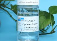 China Clear Volatile Low Viscosity silicone Oil <1.0 Cyclotetrasiloxance Content for sale