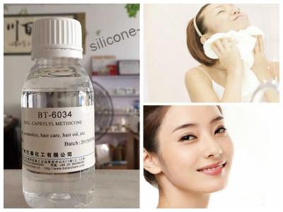 China Low Surface Tension Caprylyl silicone Cosmetic Oil Unique Light for sale