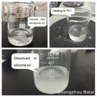China Transparent Cosmetic Wax / Industry silicone Wax Slight odor for sale