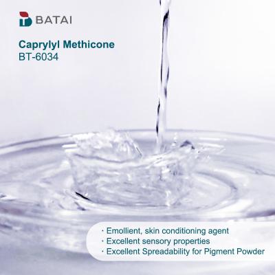 China Refractive Index N/20D 1.4000 1.4200 Caprylyl Methicone With Viscosity 25C MPa·s 3-8 And CAS No. 17955-88-3 for sale