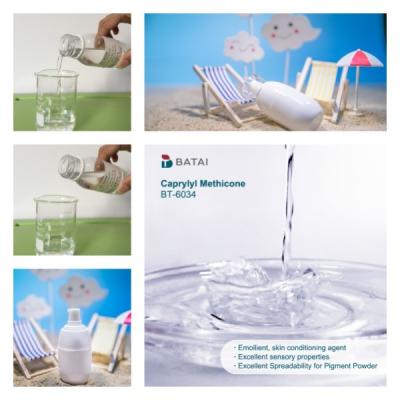 China Excellent Spreadability Caprylyl Methicone For Viscosity 25C MPa·s 3-8 And Characteristics for sale