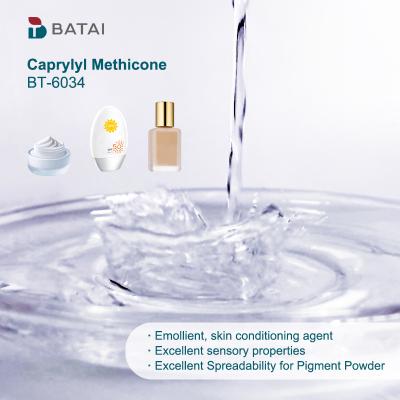 China Solubilizing Silicone INCI Caprylyl Methicone Octyltrimethicone with Good Spreadability for Foundation for sale