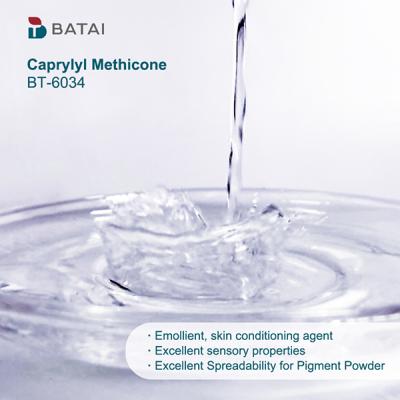 China Caprylyl Methicone (Refractive Index 1.41-1.42, Specific Gravity 0.83-0.84): High-Performance Cosmetic Raw Material for Formulators for sale