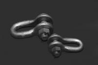 China High Voltage Clevis Shackle , Transmission Line Fittings 100kN - 400kN Tensile Strength for sale