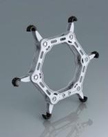 China Six Bundle Conductor Power Line Spacers Easy Installation Inhibiting Dynamic Stress for sale