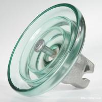 China Disc Shaped High Voltage Glass Insulators Large Creepage Distance 320 - 490mm for sale