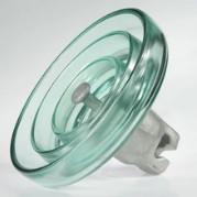 China Toughened High Voltage Glass Insulators 146mm Spacing IEC Reference Standard for sale