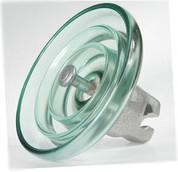 China Disc Fiberglass Electric Pole Insulators , Glass Wire Insulators With Cap / Pin for sale