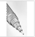 China Aluminum Stranded Conductors In Transmission Lines , AAC Bull Conductor Long Life for sale
