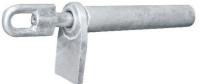 China Strain Relief Clamp Welding Type , Dead End Connectors With Line Division Plate for sale