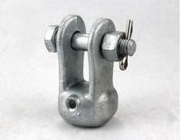 China Hot Dip Galvanized Socket Clevis Clean Rust Free For 11KV Disc Porcelain Insulator for sale