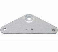 China Triangle Shaped Overhead Line Fittings , Yoke Transmission Line Accessories L Type for sale