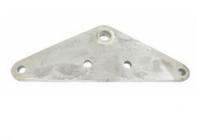 China Triangle Shaped Overhead Line Fittings , Yoke Transmission Line Accessories L Type for sale