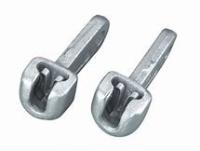 China Silver Color Clevis Fitting Hot Dip Galvanized Forged Steel ISO9001 Certificaion for sale