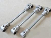 China FJQ Type Twin Power Line Spacers Anti Vibration Grading Shielding Of Insulator String for sale