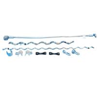 China Suspension Clamp OPGW Hardware Fittings  For Hanging And Supporting Opgical Fiber Cable On Straight Pole And Tower for sale