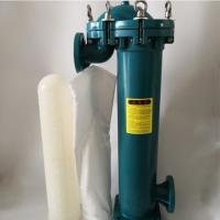 China Single Bag PPH Plastic Pipe Filter for Acid and Alkali Solution Filtration System for sale