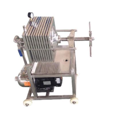 China 25KG Weight Stainless Steel Food Grade 10 Layers Round Plate Frame Filter Press for Filtration for sale