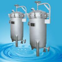 China 62KG Single Bag 304 Stainless Steel Sand and Impurities Removal Bag Filter for sale