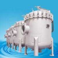 China 62KG Single Bag 304 Stainless Steel Sand and Impurities Removal Bag Filter for sale
