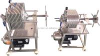 China Square Gasket Stainless Steel Filter Press for Edible Oil Processing in Industrial Grade for sale