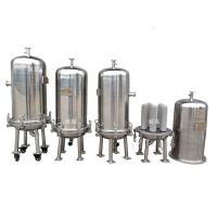 China EPDM/Silicone/Viton Seal Material 316L Stainless Steel Air Filter Housing for Industrial for sale