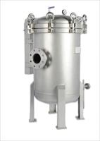 China Stainless Steel 304 Bag Filter Housing for Liquid Filtration Automatic and 500L/Hour for sale