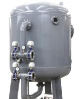 China SS304/316L Auto/Manual Backwash Quartz Sand Filter for Water Treatment Customized Color for sale