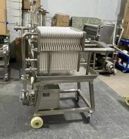 China Square Gasket Electric Stainless Steel Multi Layer Filter Press for Grape Wine for sale