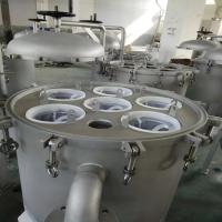 China 3 Micron PP Filter Bag Filter Housing for Water Treatment of Coconut Water Milk Oil for sale