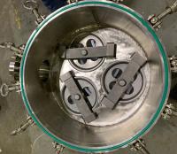 China Stainless Steel Sanitary SS Bag Filter Housing for Water Purification in Food Beverage for sale