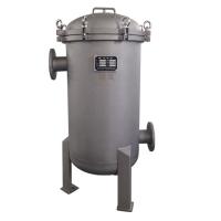 China Double Bag Filter Housing 80-600m3/H Design Pressure and Long-Lasting Stainless Steel for sale